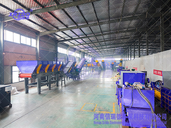 Wind Sifter Separator for Textile Waste Disposal, Xrido Machine